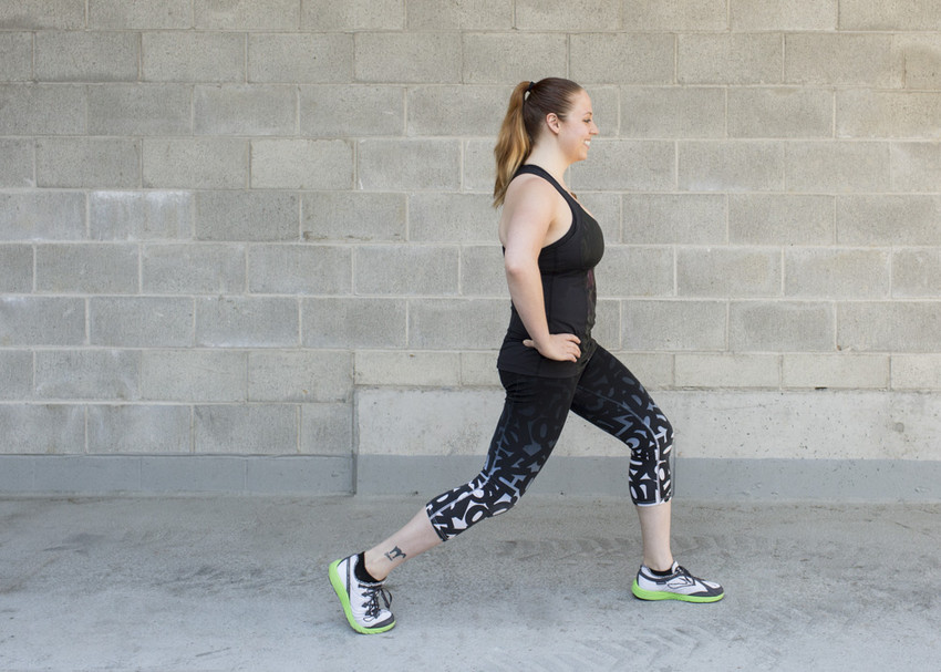 Here's How To Do Lunges The Right Way
